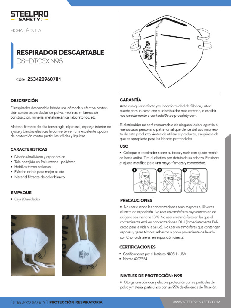 FT N95 DTC3X | PDF | Ciencias fisicas | Química