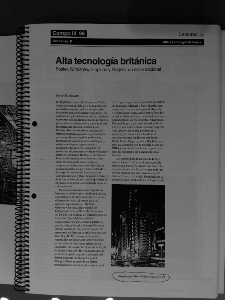Buchanan High Tech ArqViva | PDF