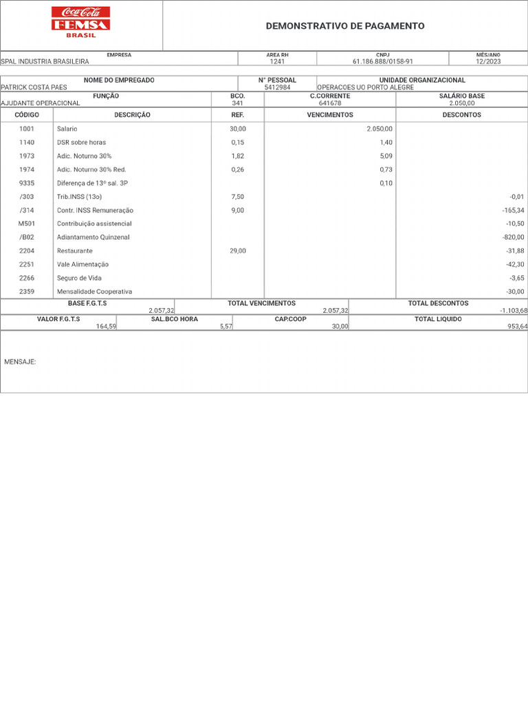 Recibo Electrónico | PDF