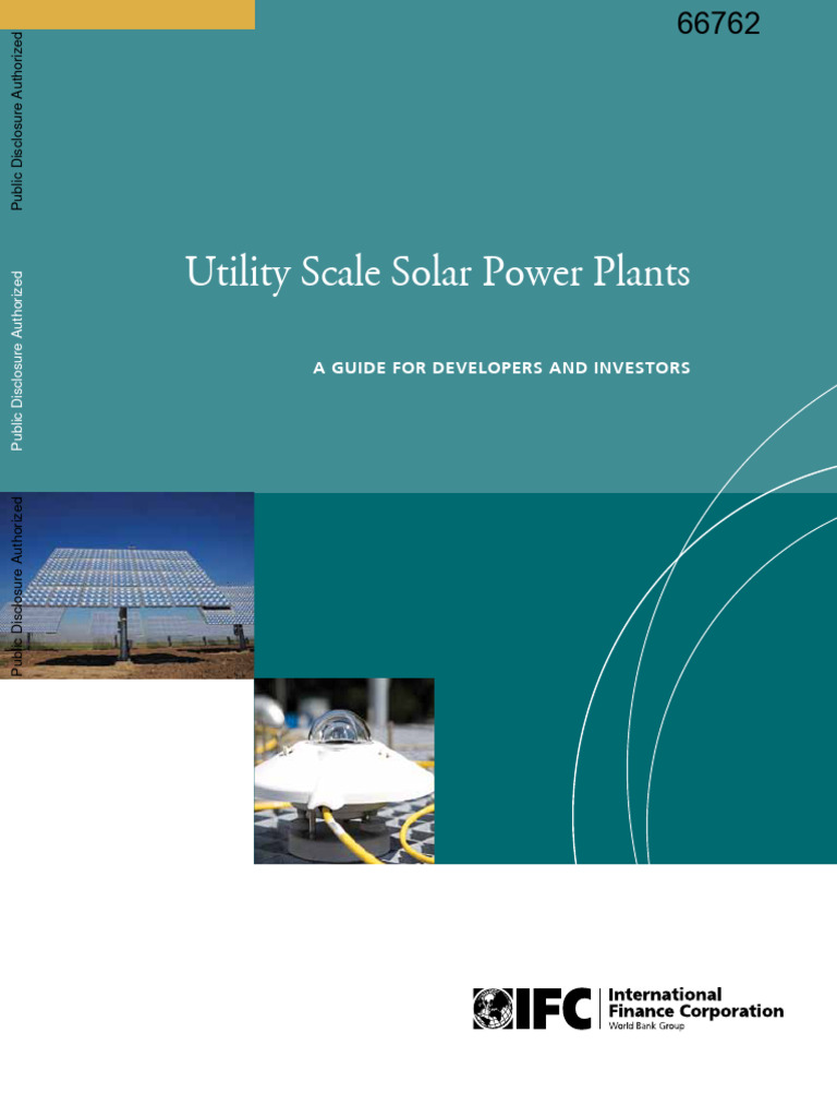 Large PV Farm | PDF | Photovoltaics | Solar Panel