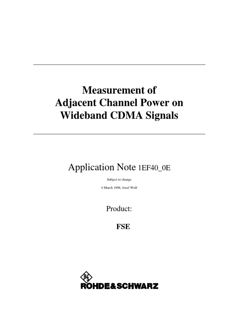 1ef40 0e | PDF | Bandwidth (Signal Processing) | Amplifier