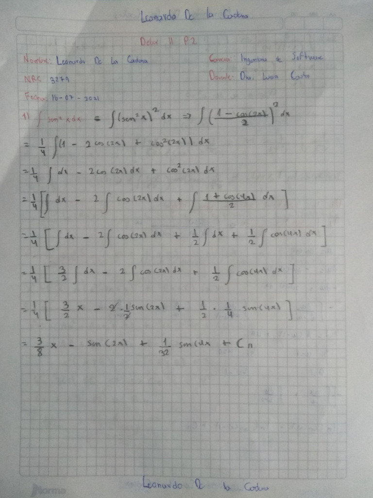Deber 11 P2.de La Cadena Leonardo | PDF