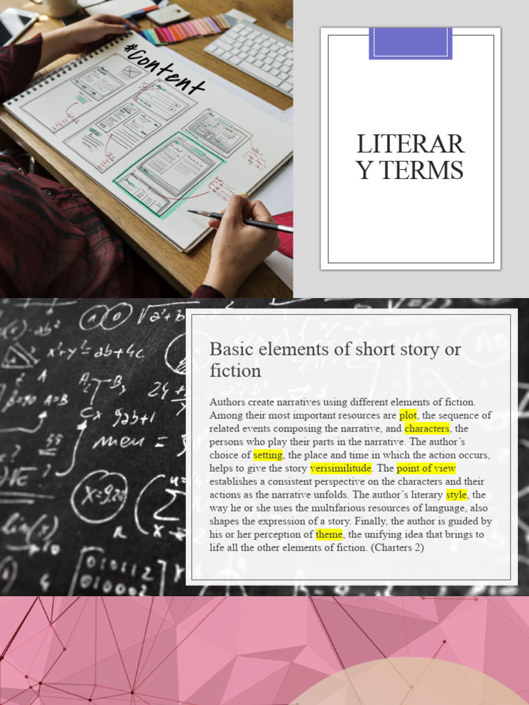 Literary Terms Used in Stories-DeSKTOP-RV2F7VS | PDF | Plot (Narrative)