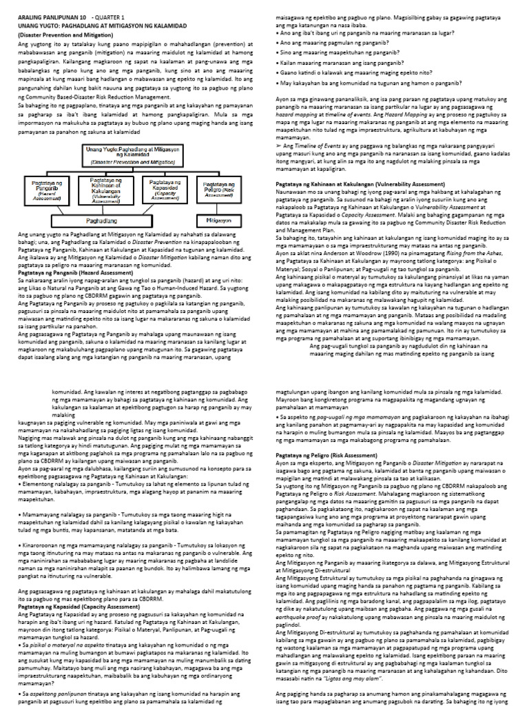 Unnaisasagawa Ang Mga Angkop Na Hakbang NG CBDRRM Plan | PDF