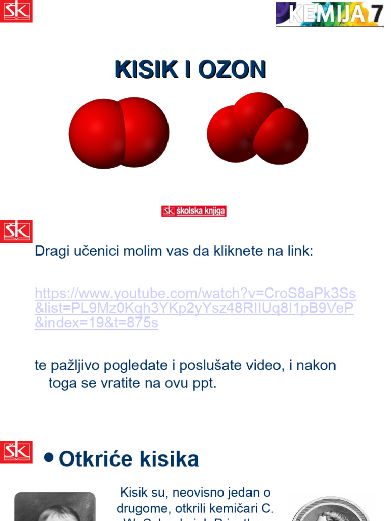 3.6. Kisik I Ozon - Prvi Dio | PDF