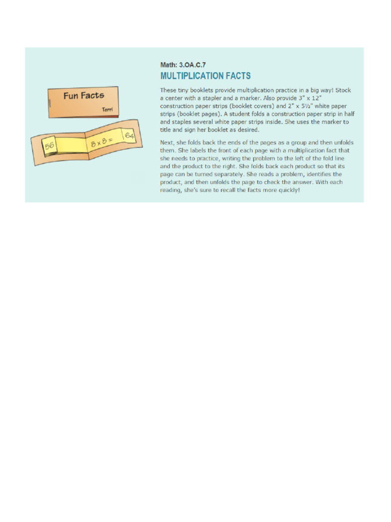 Multiplication Books | PDF