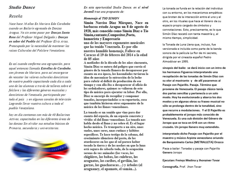 Triptico Simon 2 | PDF