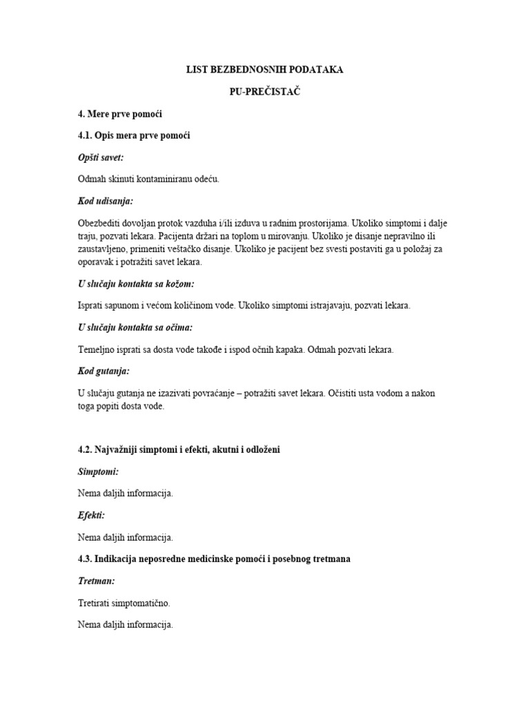 Prevod - PU Cleaner | PDF