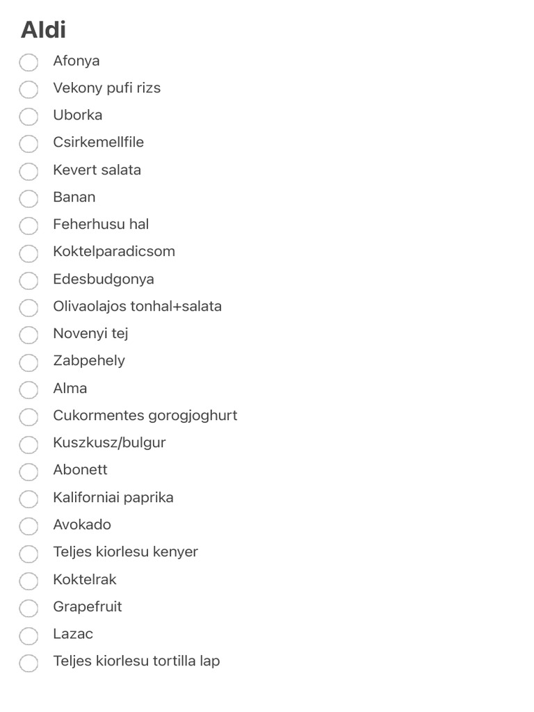 Aldi | PDF
