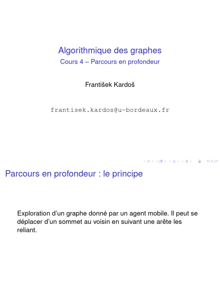 Cours 4 | PDF