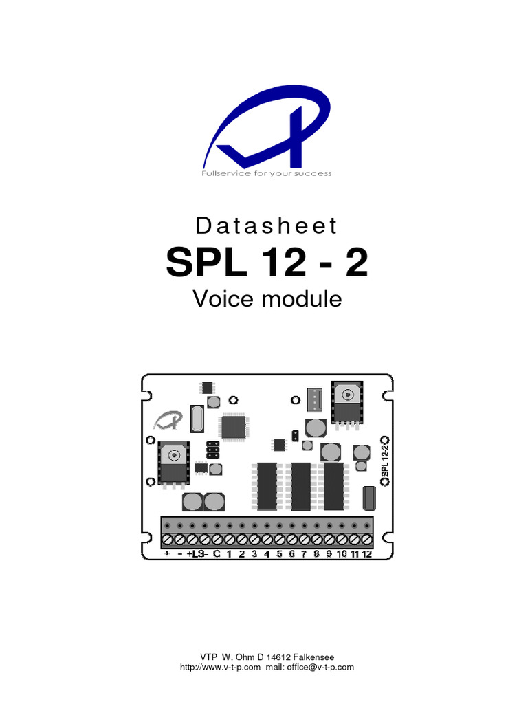 SPL12-2 e | PDF | Power Supply | Manufactured Goods