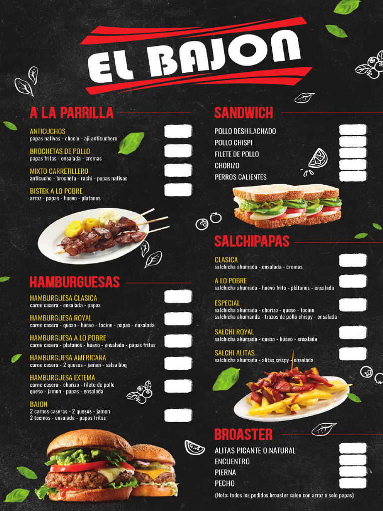 Carta El Bajon | PDF