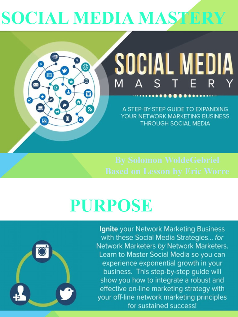 Social Media Mastery | PDF | Social Network | Human Communication