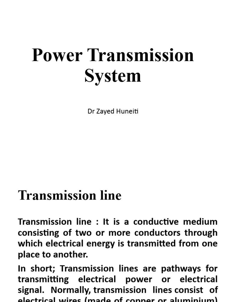 Power Transmission System | PDF | High Voltage Direct Current ...