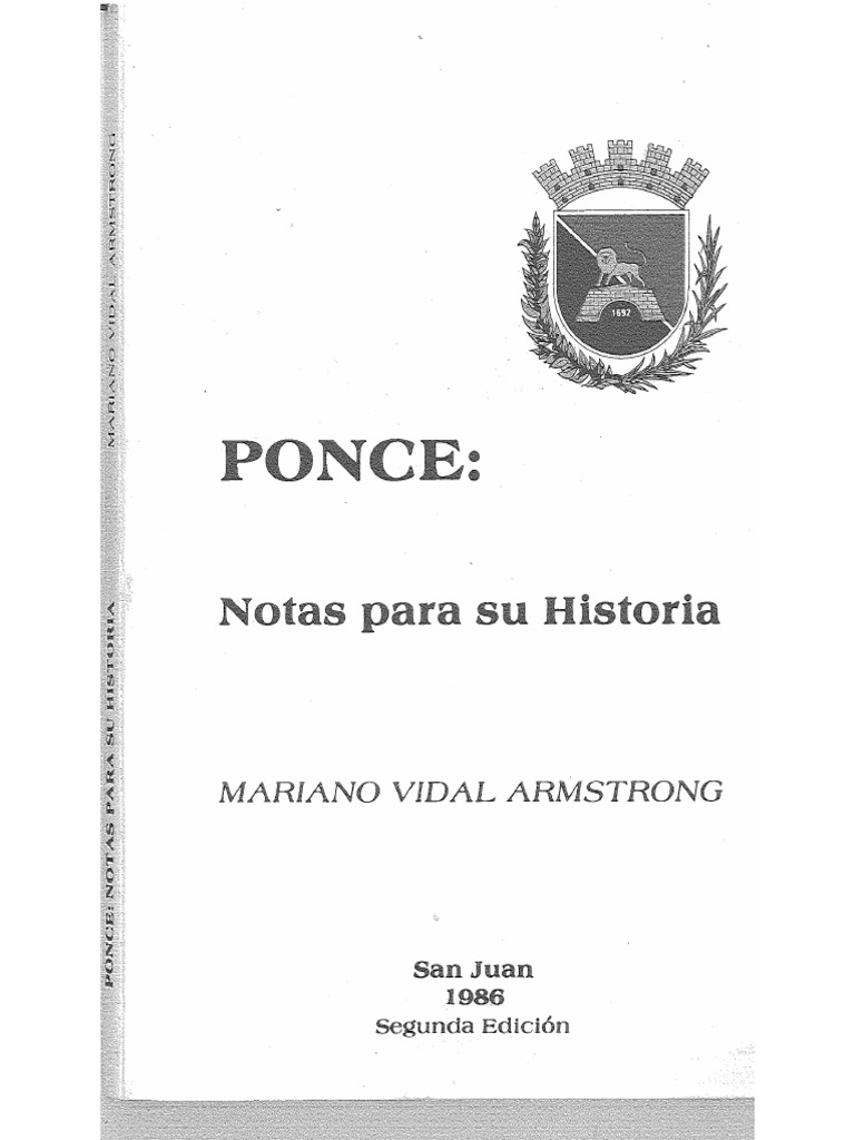 Notas para Su Historia Ponce | PDF