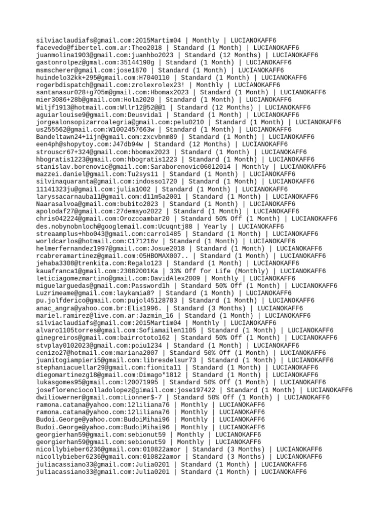 50x HBO Max Combo@Felipepremium | PDF