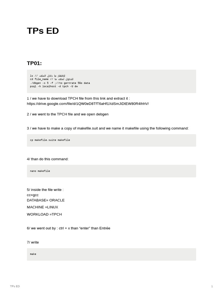 TPs ED | PDF | Application Software | Information Technology Management