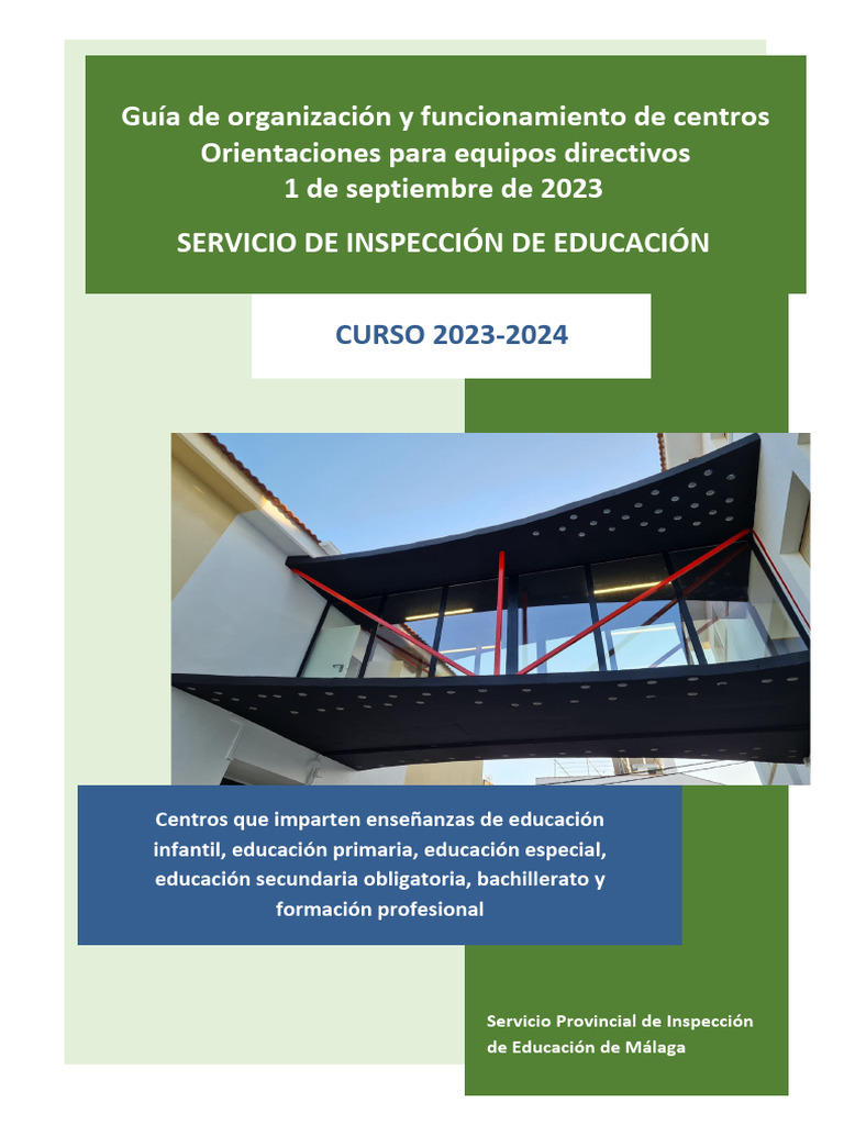 GUia DE INICIO DE CURSO 2023 - 2024 | PDF