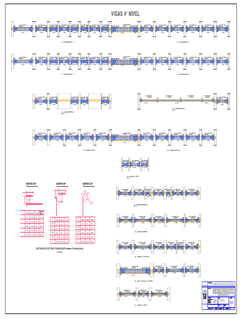 Planos de Estructuras-E-12 | PDF