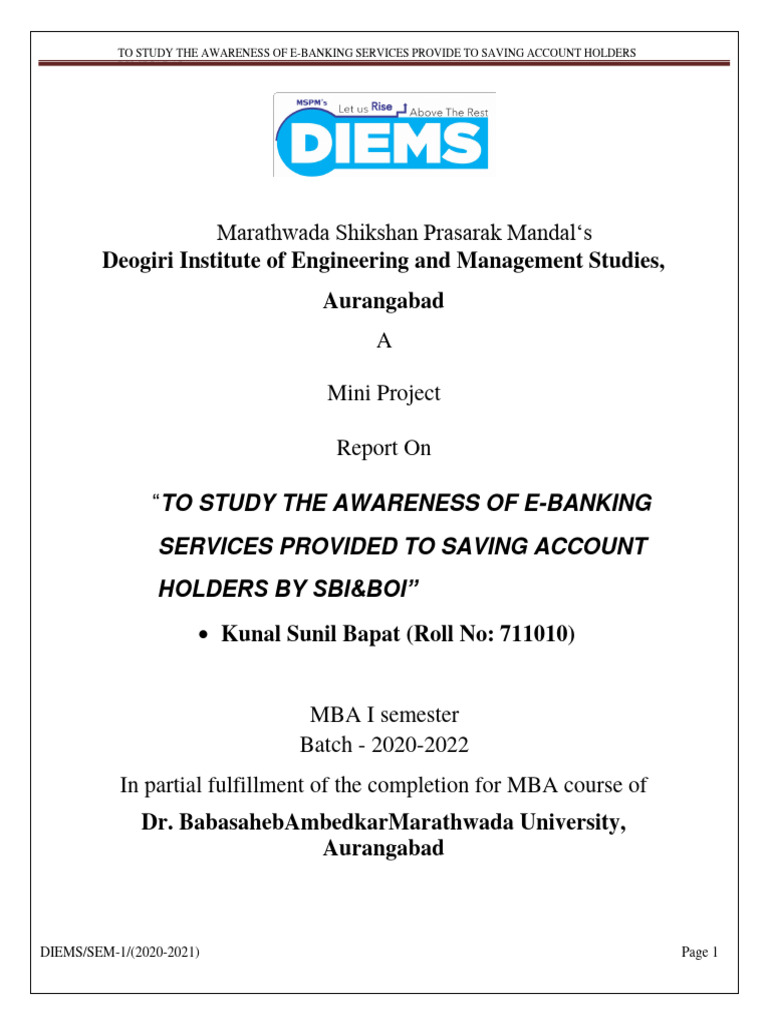 MINI PROJECT 2021 (2) - Converted Kunal | PDF