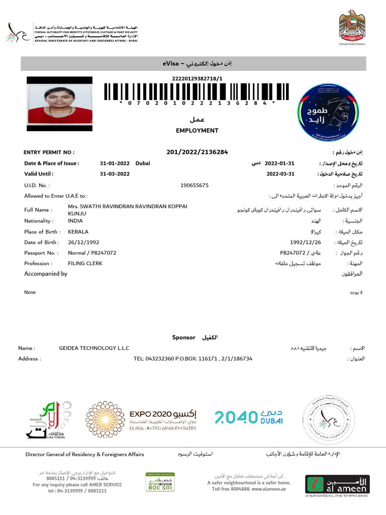 E Visa | PDF | National Security | Government And Personhood