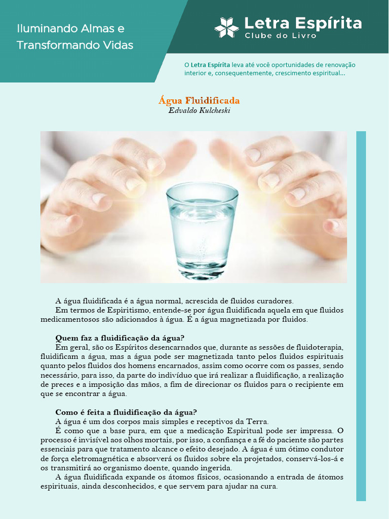 Água Fluidificada | PDF
