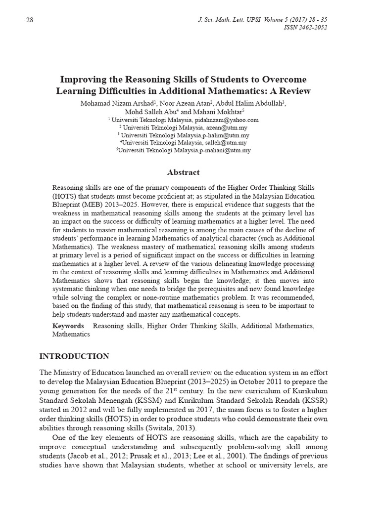 Mohamad Nizam Arshad1, Noor Azean Atan2, Abdul Halim Abdullah3, (HOT ...