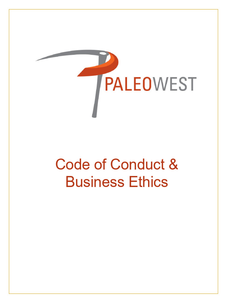Code of Conduct & Business Ethics | PDF | Sexual Harassment | Harassment