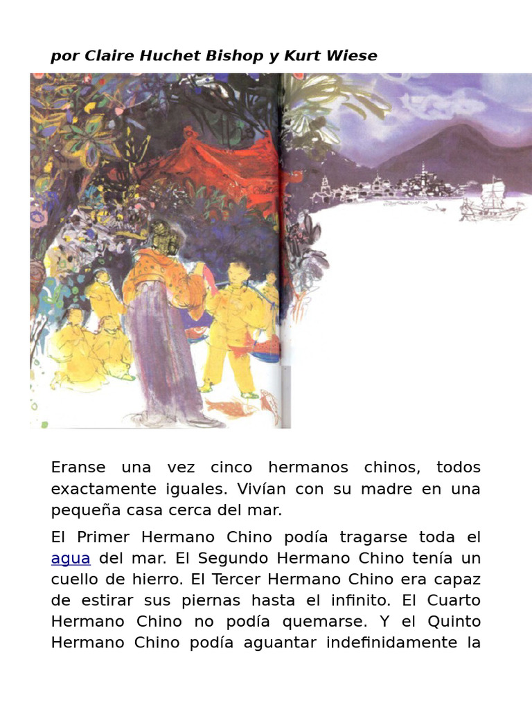 Los Cinco Hermanos Chinos | PDF