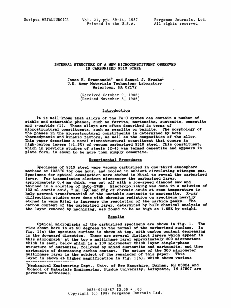 Krzanowski 1987 | PDF