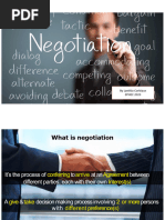 BATNA: Best Alternative To The Negotiated Agreement - The | PDF | Negotiation | Business