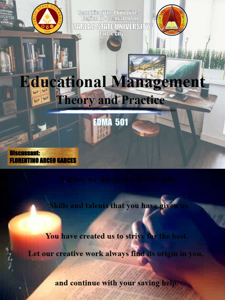 Educational Management Principles Overview | PDF