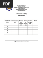 Art Judging Criteria for Grades K-6 | PDF