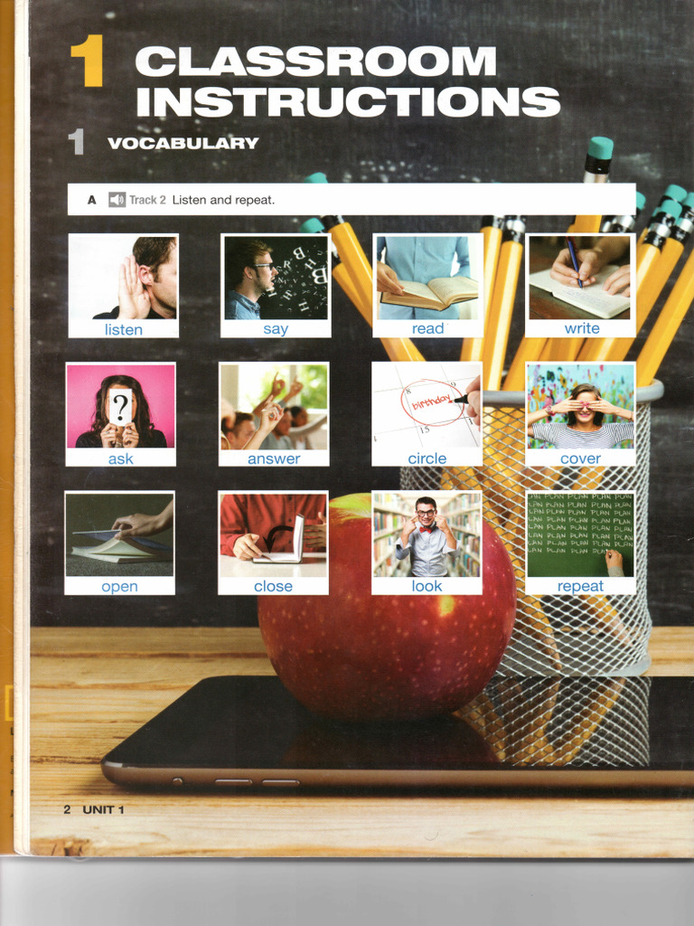 Get Started - Classroom Instructions (Unit 1) | PDF