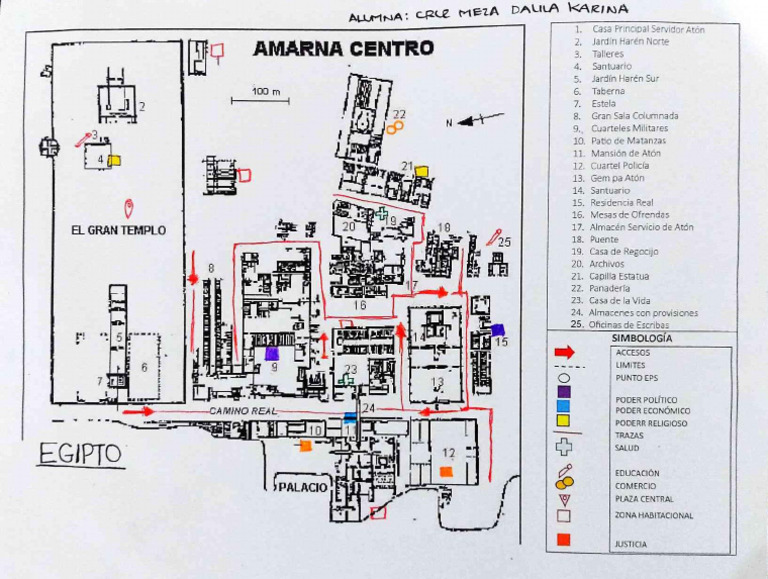 Mapa Egipto Antiguo | PDF
