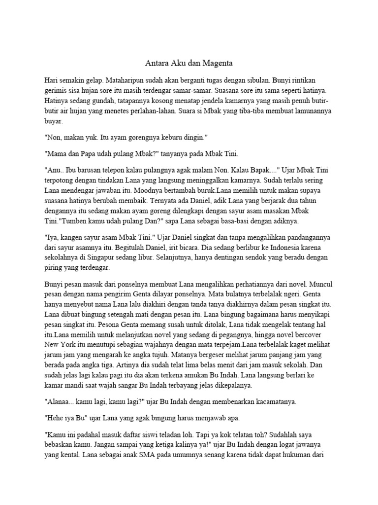 Cerpen | PDF