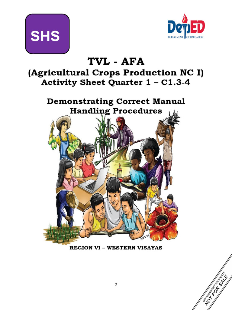 Afa Acpnci Shs q1 Las2 Final | PDF | Personal Protective Equipment ...