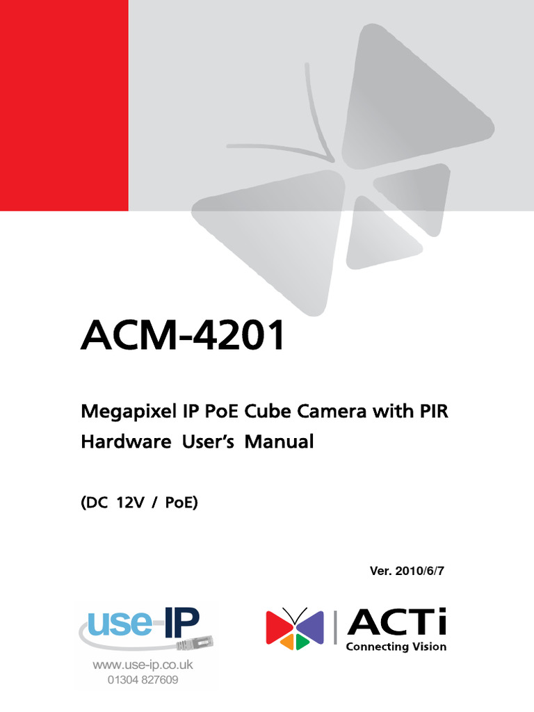 ACTiACM 4201HardwareManual | PDF