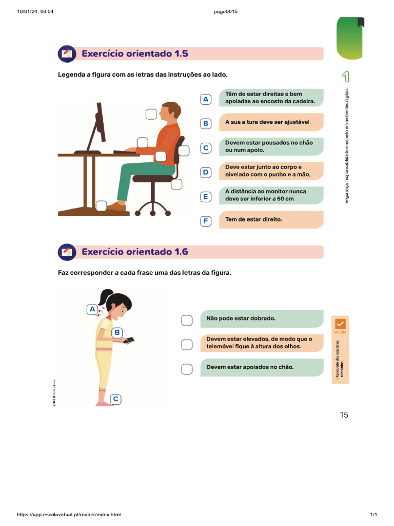 Ficha de Trabalho - TIC - 6ºano | PDF