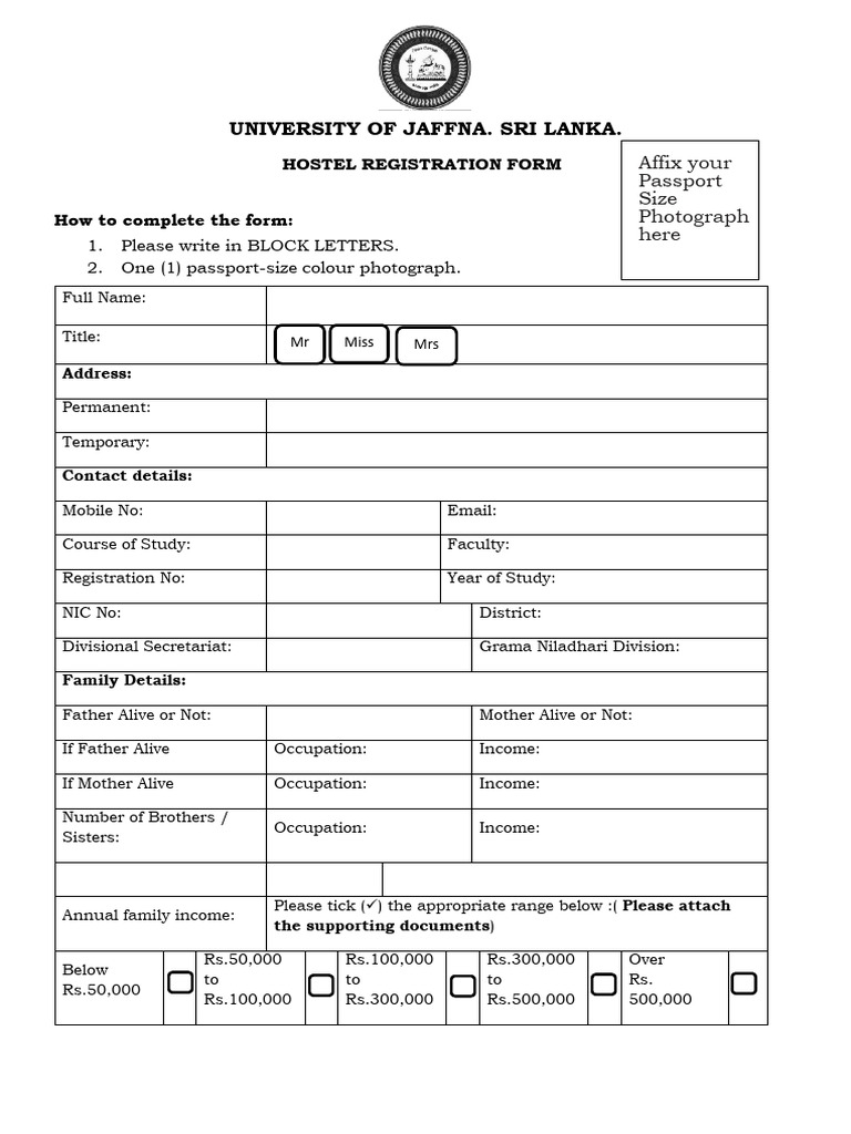Hostel Application | PDF | Government