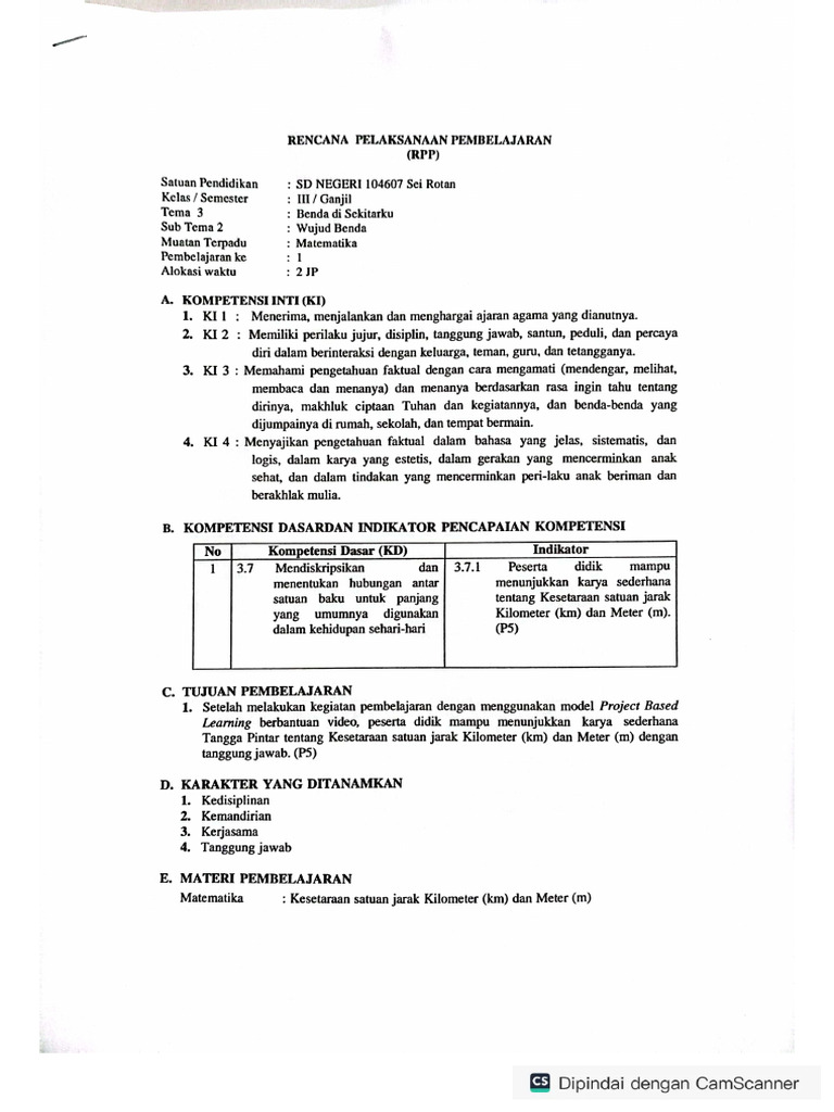 RPP Tema 3 Sub 2 | PDF