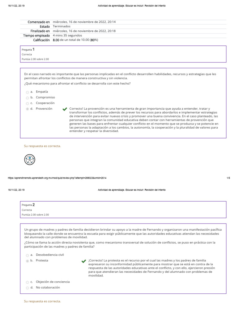 Actividad de Aprendizaje. Educar Es Incluir - Modulo 3 | PDF ...