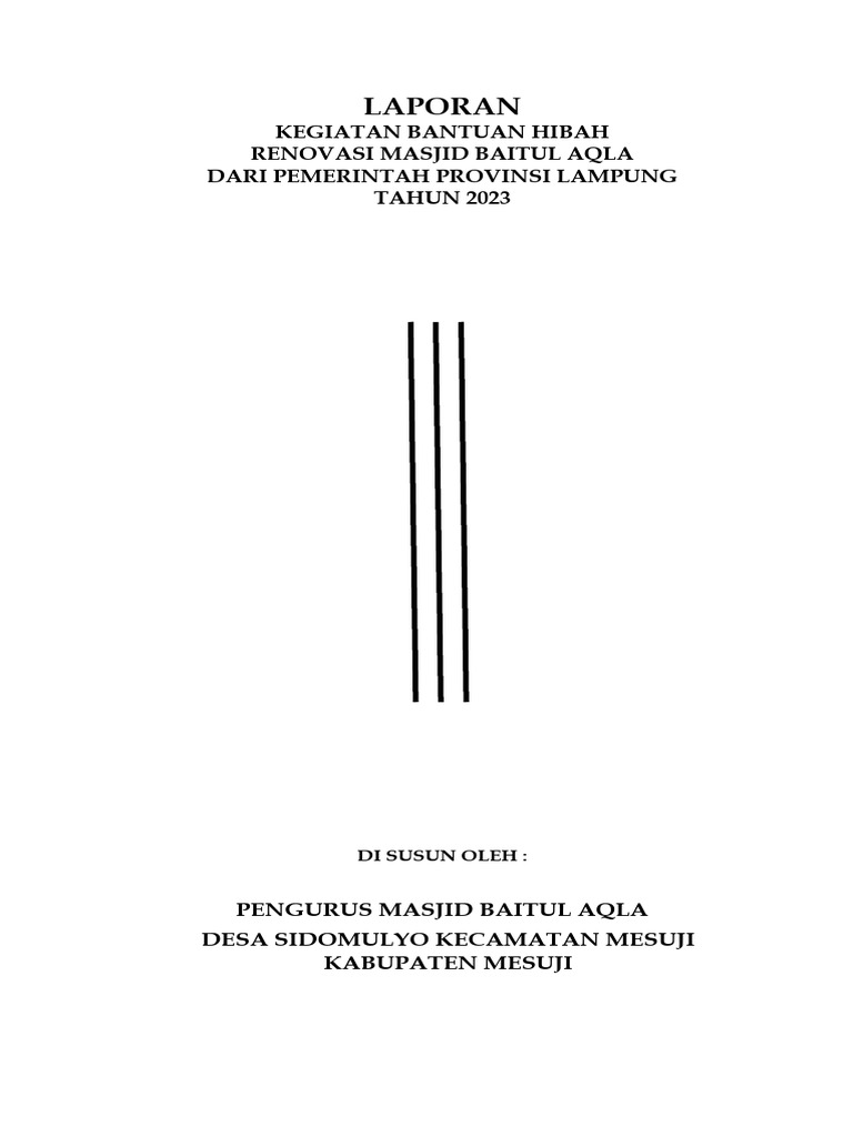 Contoh SPJ Hibah | PDF