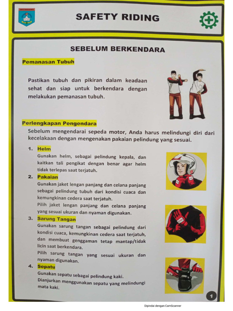 Safety Riding | PDF