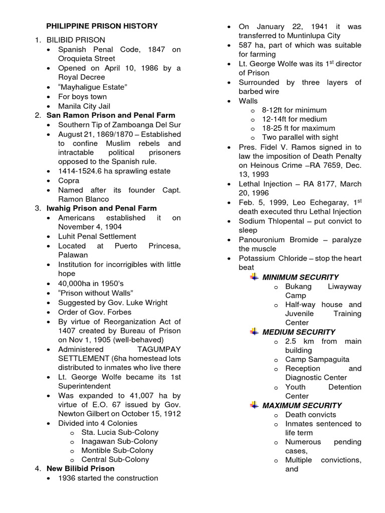 Coad Reviewer | PDF | Prison | Detention (Imprisonment)