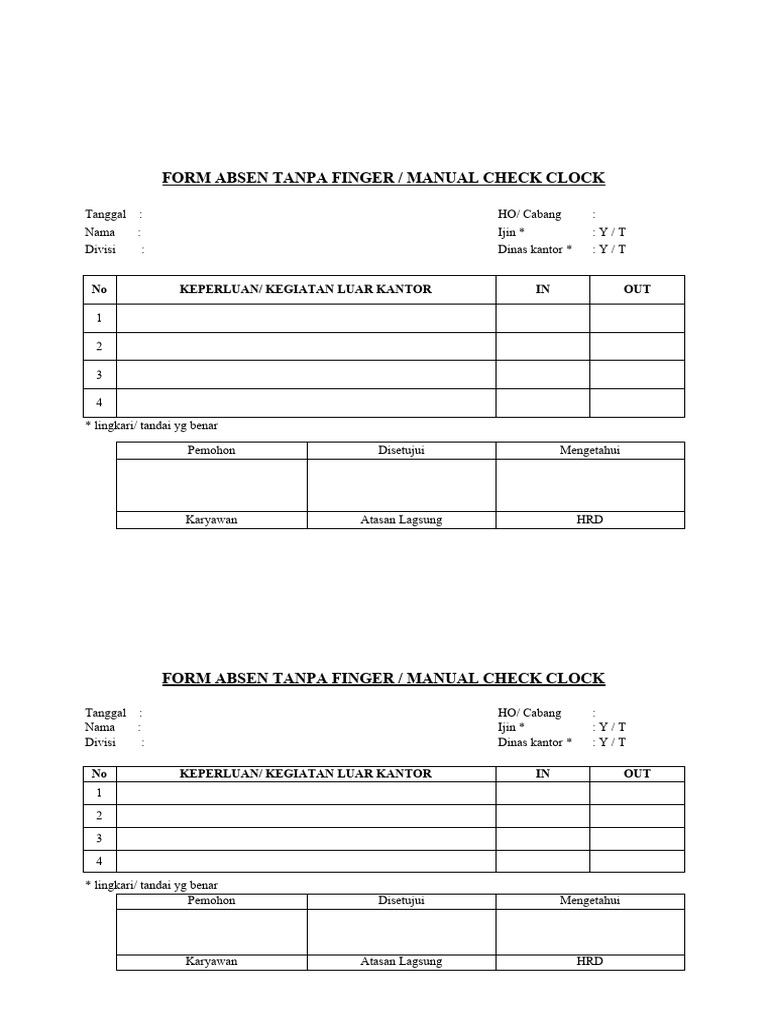 2 Absen Tanpa Finger | PDF