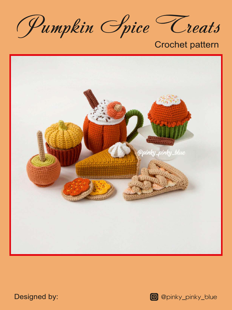 Crochet Pumpkin Sweets | PDF | Crochet | Yarn