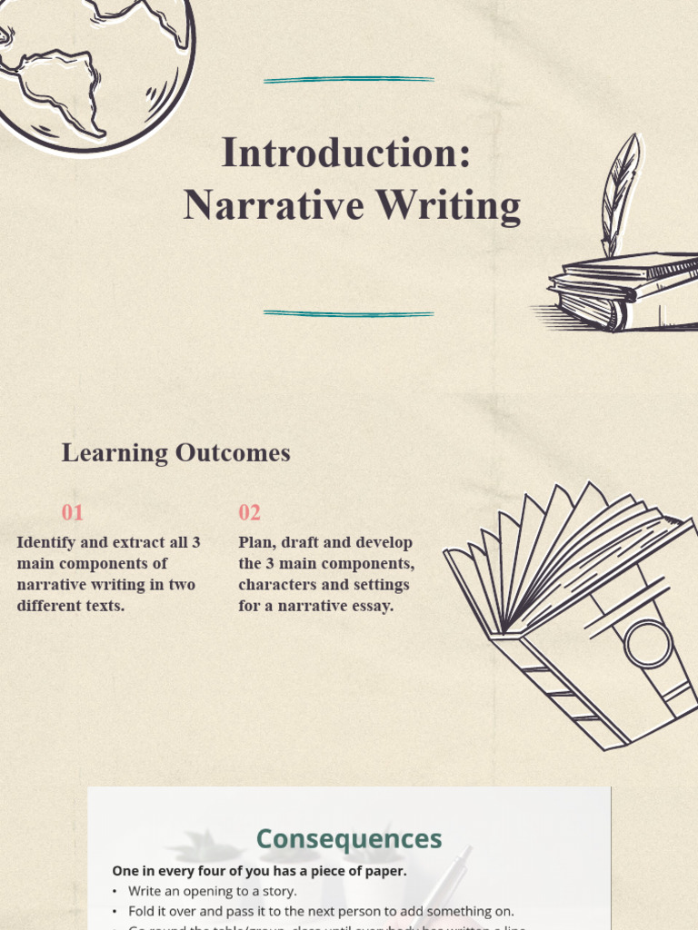 Lesson 5 - Introduction To Narrative Writing | PDF | Language Arts ...