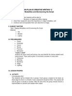 Grade 12 - Creative Writing Q2 Weeks 7-8 | PDF | Essays | Writers