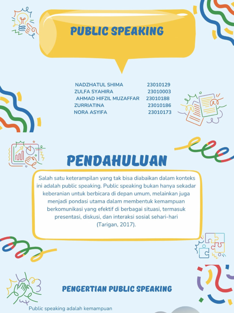 Publik Speaking 2 | PDF